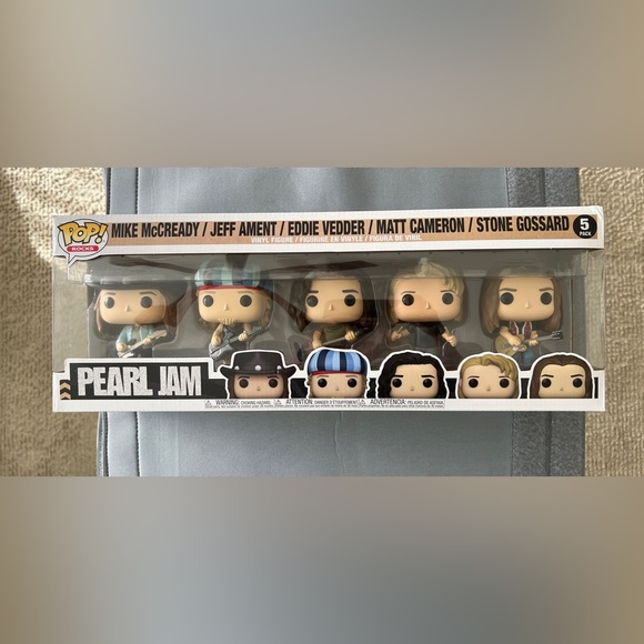 Funko | Other | Pearl Jam Funko Pop Rocks Vinyl 5 Figure Set New | Poshmark